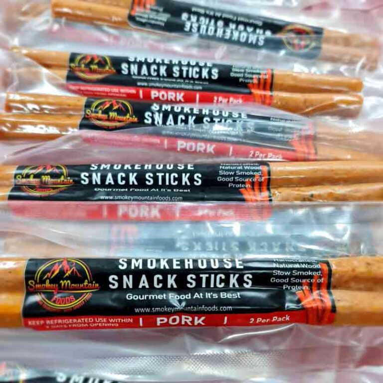 Smoked Snack Sticks - Pepperoni-Like Flavor Profile, Perfect On-the-Go ...